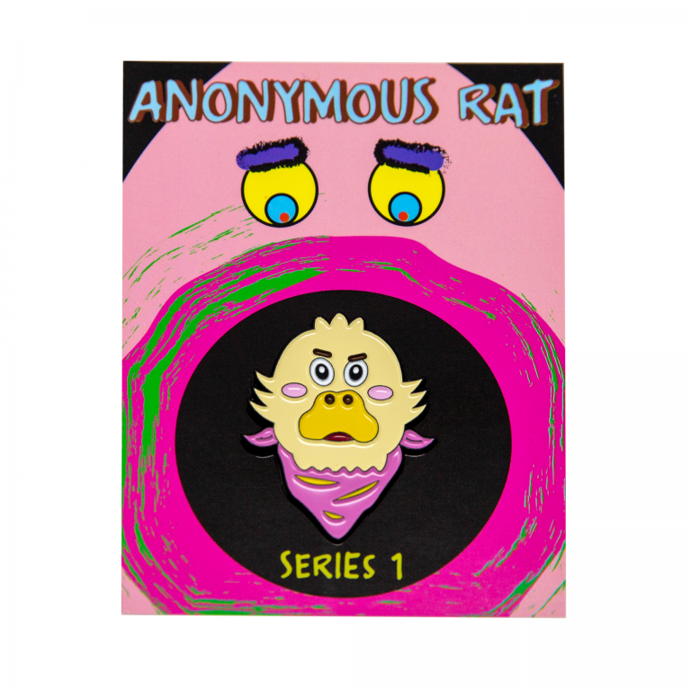 Enamel Pin: Duck Man (Series 1) - Anonymous Rat