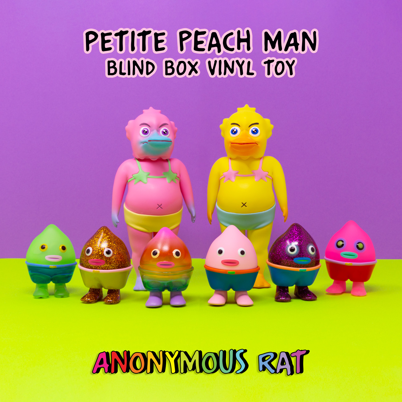PREORDER YOUR PETITE PEACH MAN BLIND BOX VINYL TOY, COMING THIS MONTH ...