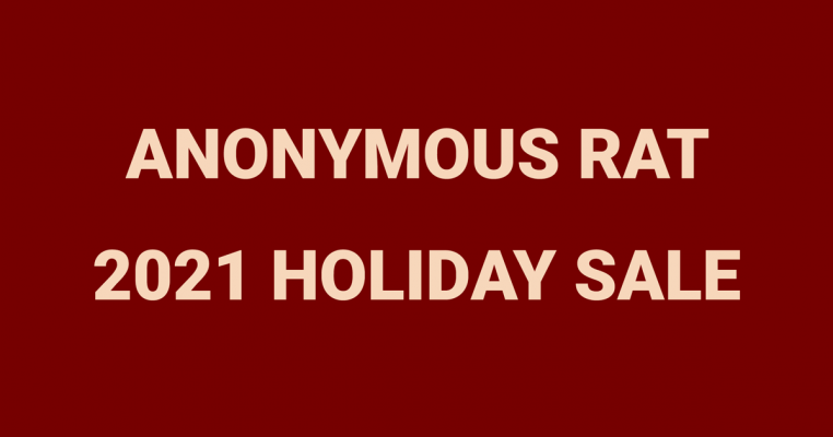 News from Anonymous Rat! - Anonymous Rat
